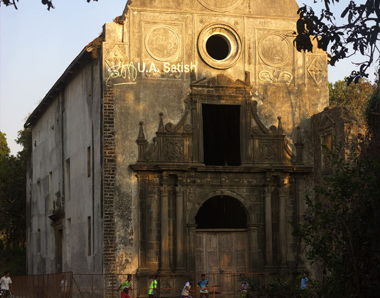 Vasai Fort ruins of a medieval garrison - U.A. Satish