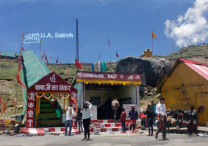 Old Baba Mandir temple at 13,000 feet in Sikkim - U.A. Satish