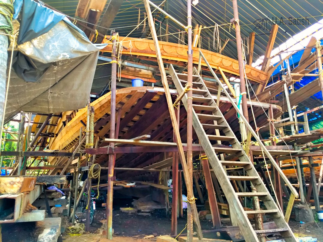 The Making of an Uru - handcrafted ocean going boat - U.A. Satish