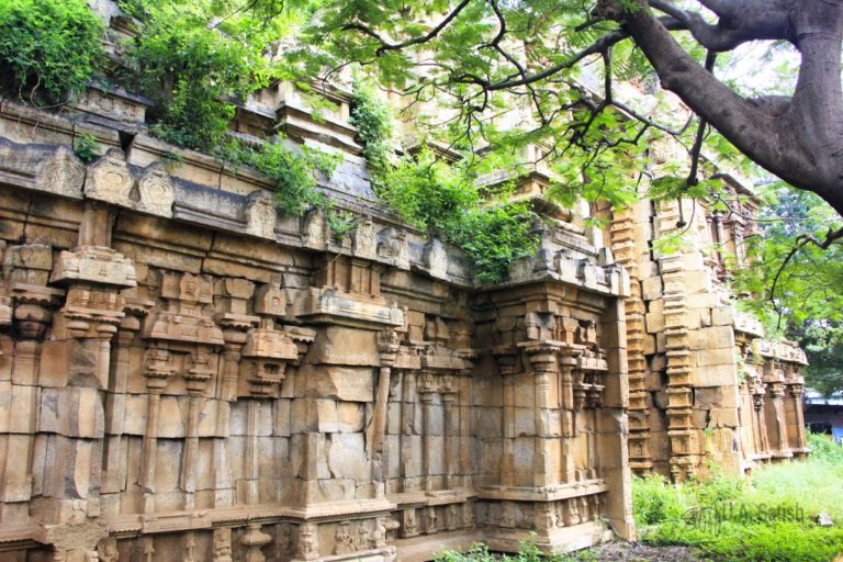 Kallazhagar Kovil at the foothills of Alagar forests - U.A. Satish