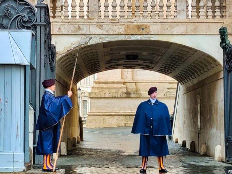 Swiss Guards - the Pope's Army in Vatican City - U.A. Satish